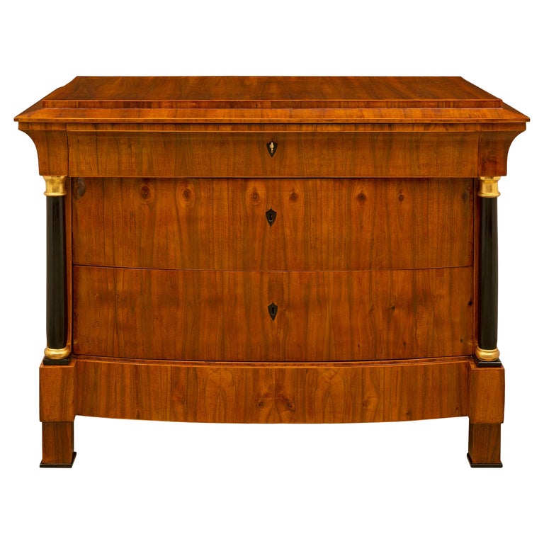 Continental 19th Century Biedermeier Period Walnut and Fruitwood ...