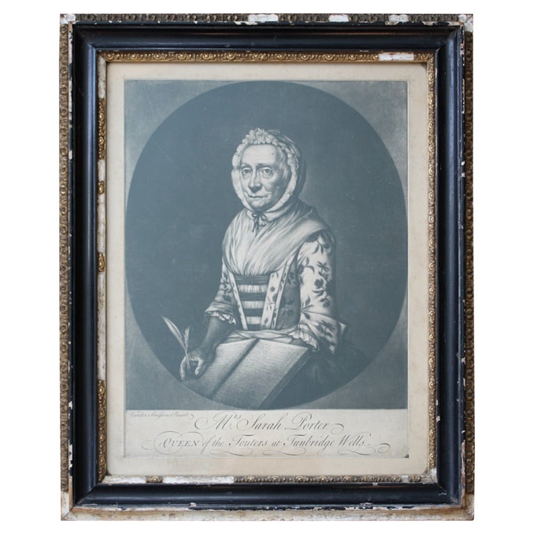 Circa 1770 Sarah Porter, "Queen of the Touters at Tunbridge Wells ...
