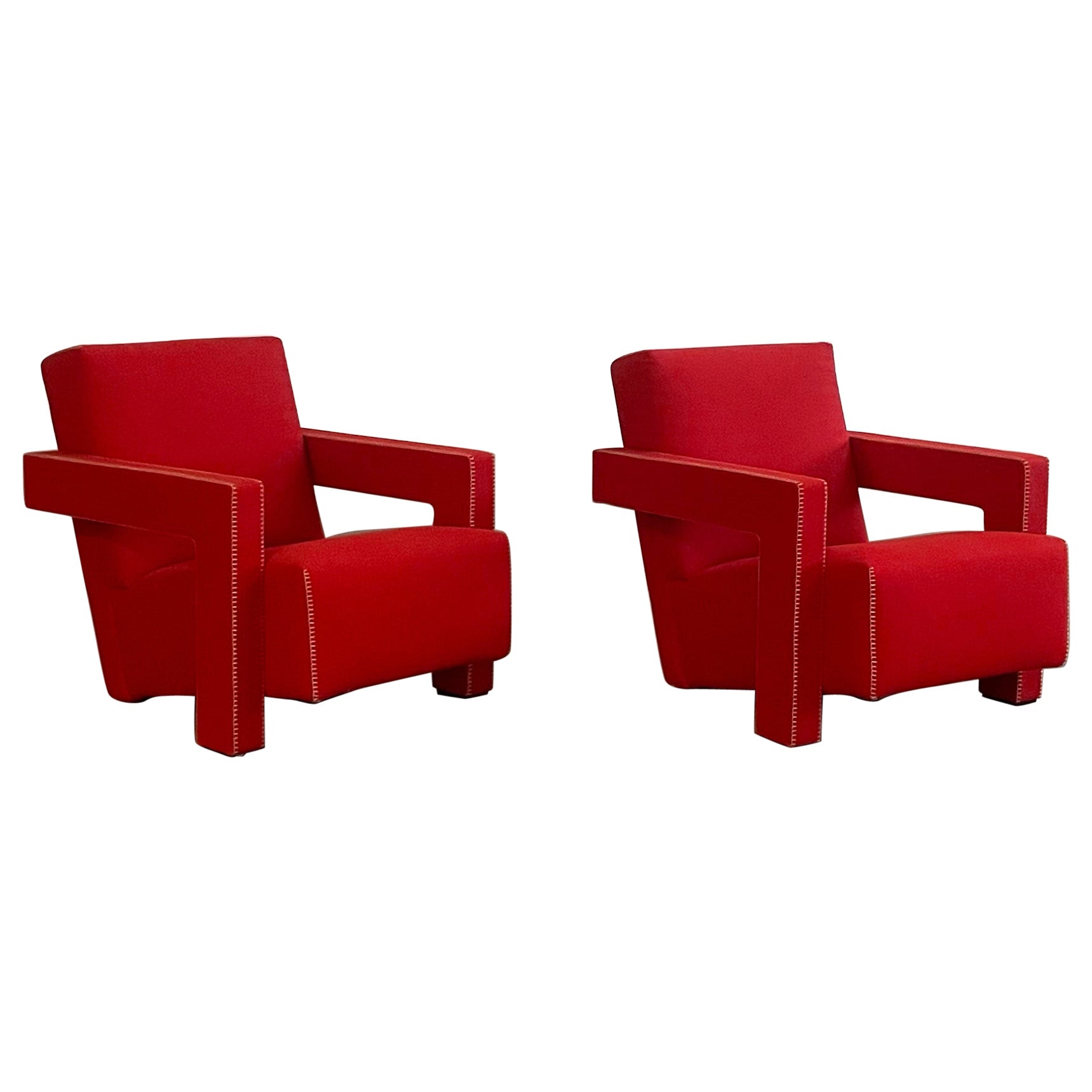 Gerrit Thomas Rietveld "Utrecht" Armchair for Cassina, 1935 For Sale at ...