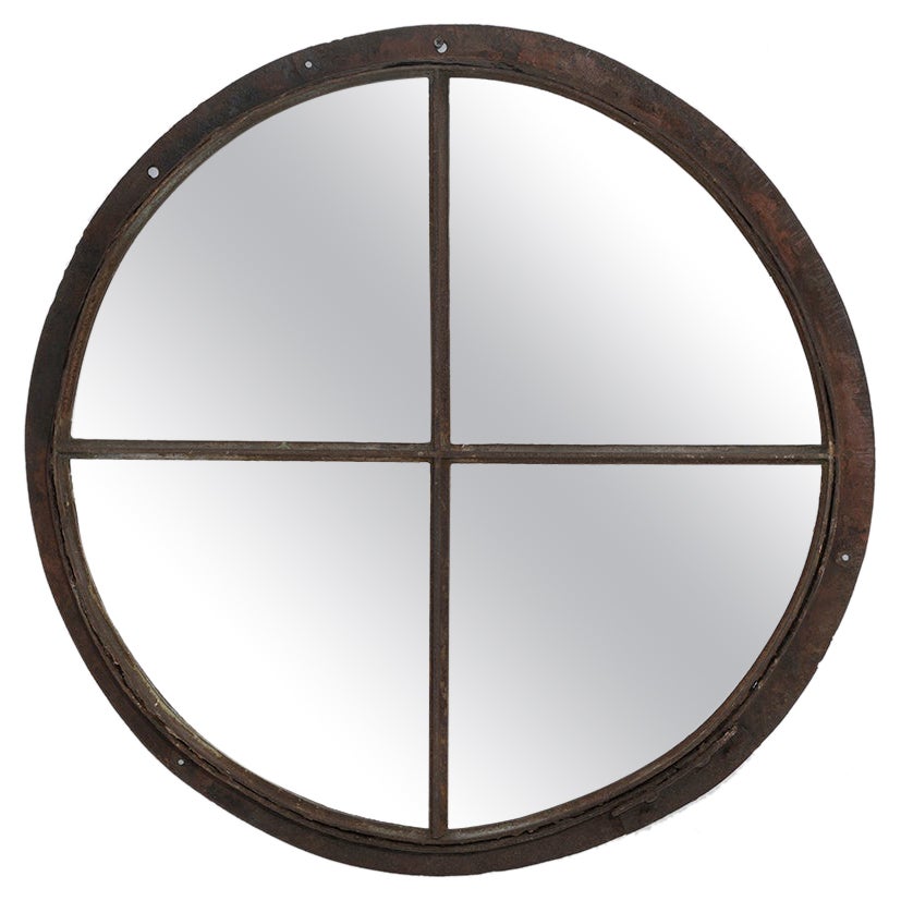Industrial Mirrors - 88 For Sale at 1stDibs | vintage industrial mirror ...