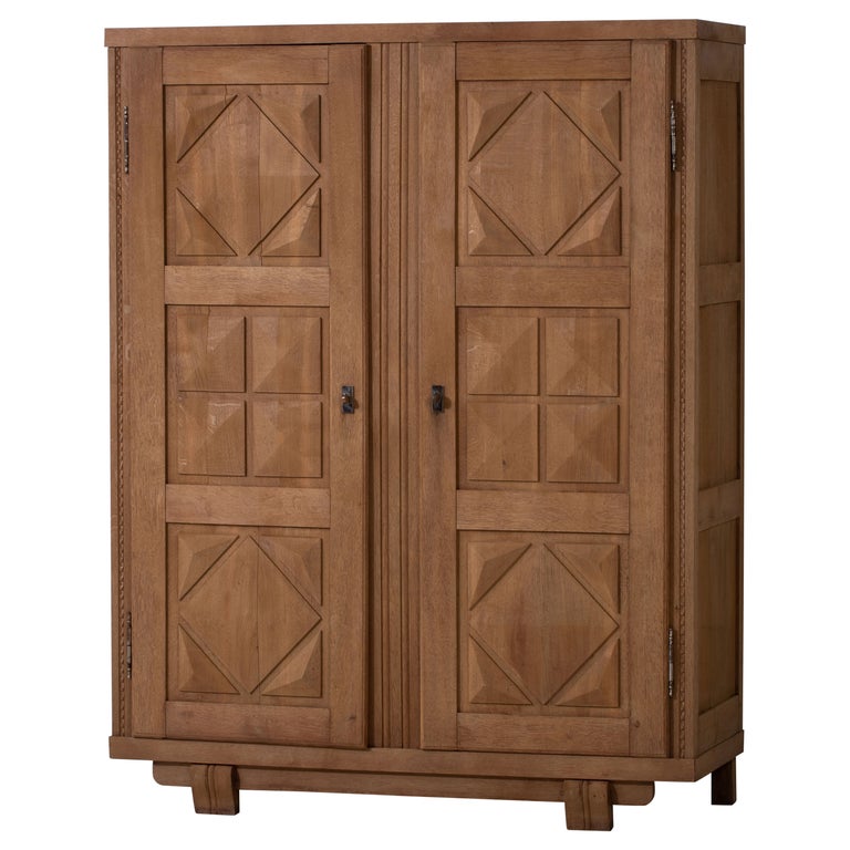 1960s, French Oak Armoire For Sale at 1stDibs