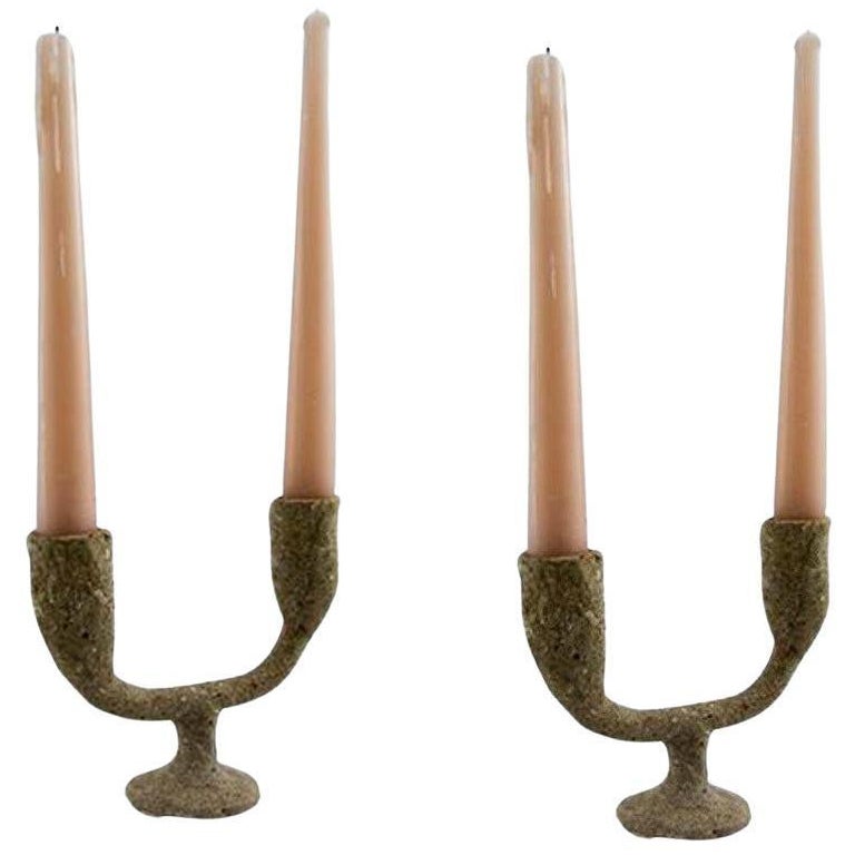Set of 2 Alimenta Candle Holder by Riccardo Cenedella For Sale at 1stDibs