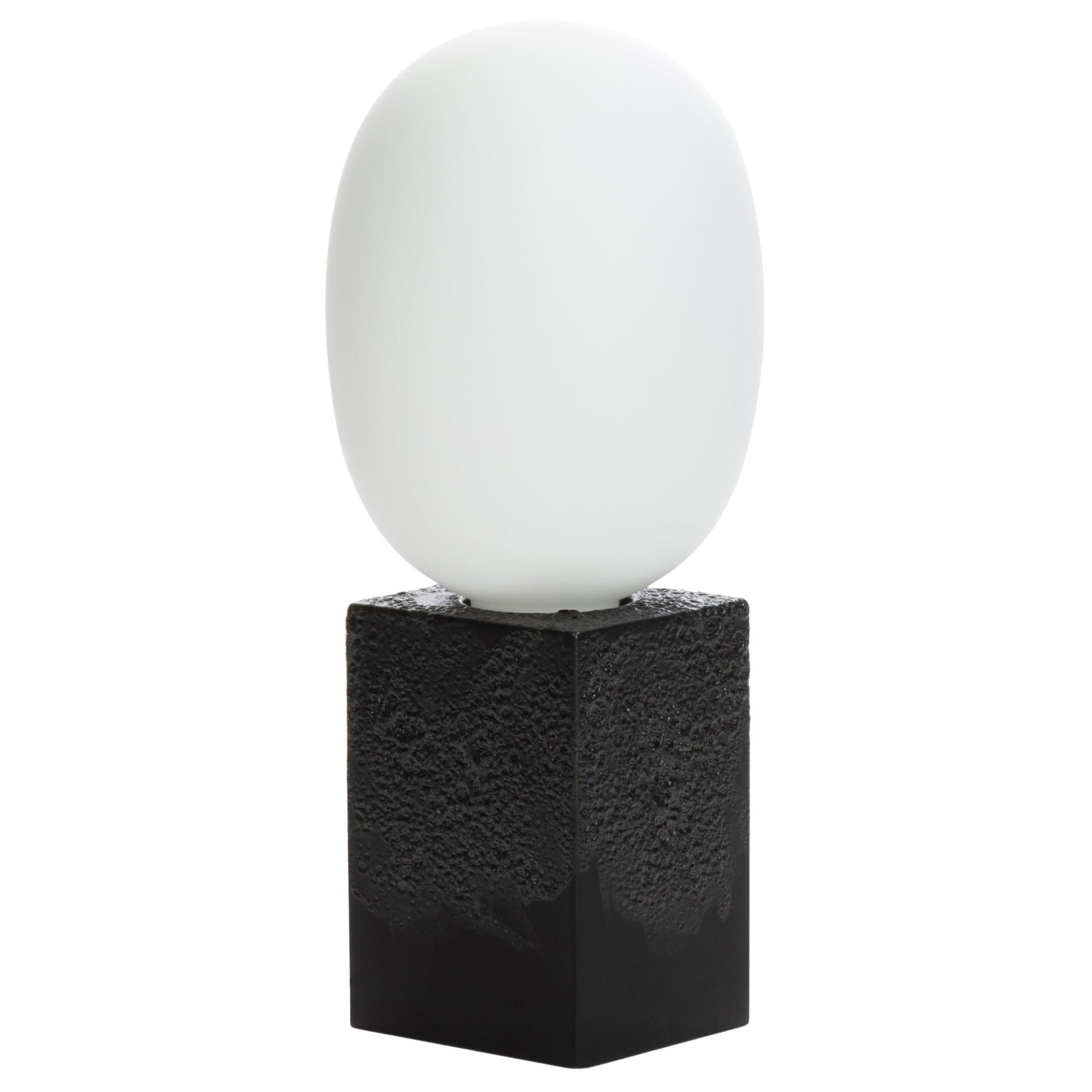 Pair of Pebble Shaped Golden Glass Lamps For Sale at 1stDibs | glass ...