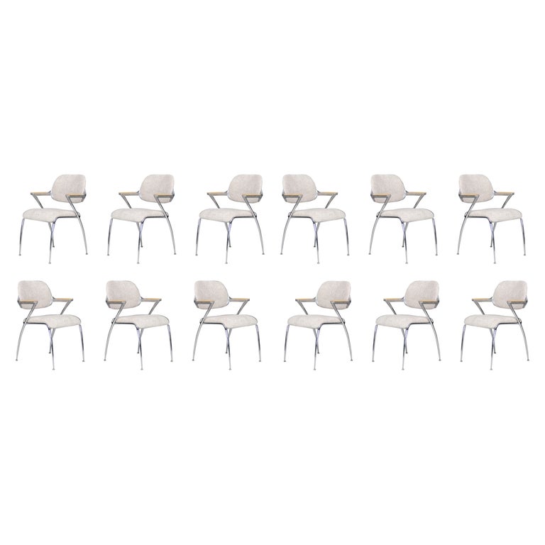 Francesco Zaccone for Thonet Golf Dining Chairs, Germany, 1970 For Sale ...