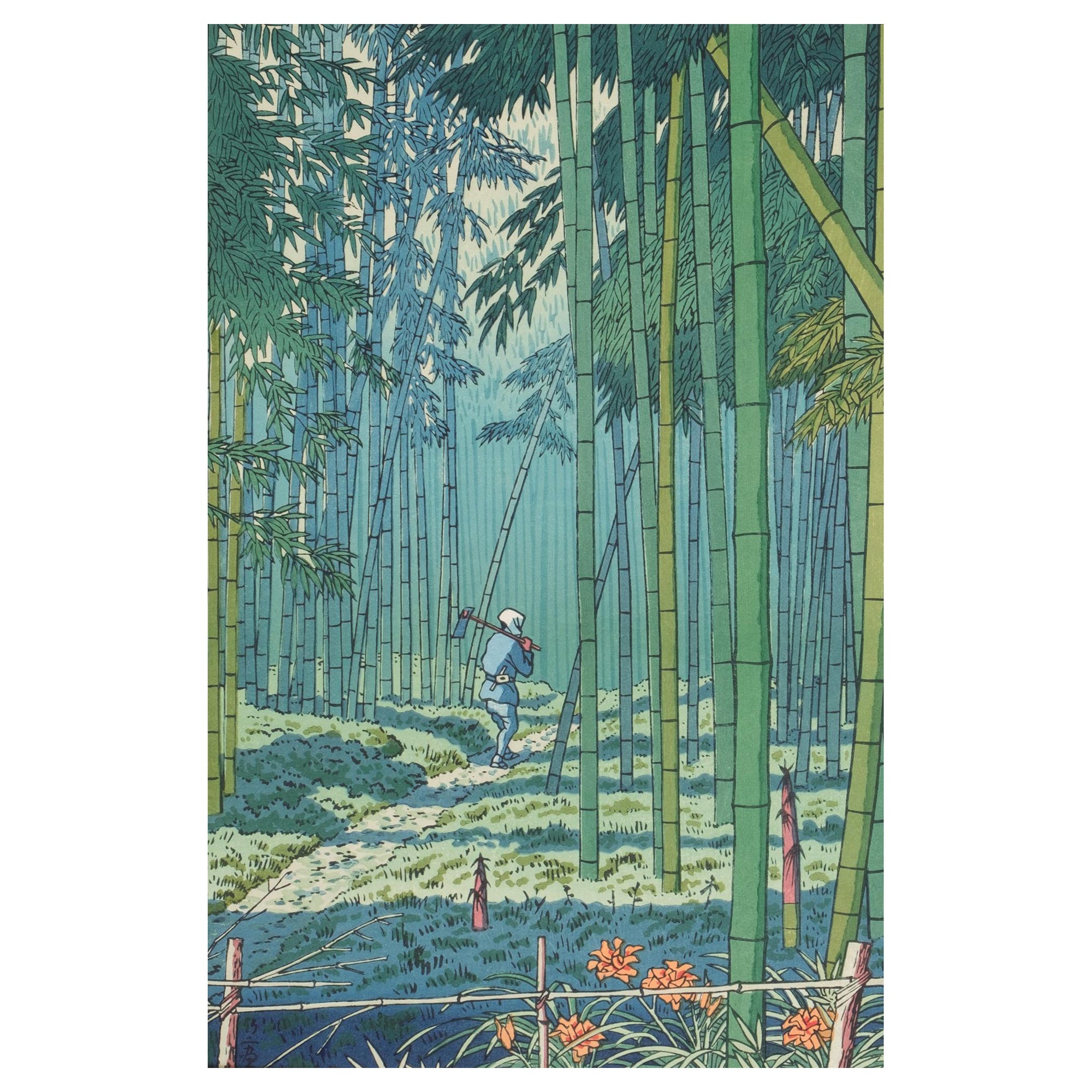Collection of 8 Japanese Woodblock Prints Japan, C.1930 at 1stDibs ...