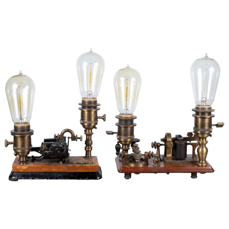 19th Century Industrial Morse Code Lamps, circa 1881 For Sale at 1stDibs