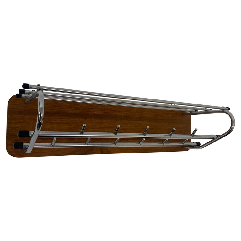 Vintage Teak Coat Rack, 1960s For Sale at 1stDibs