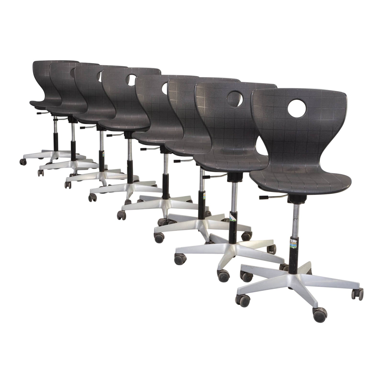 Verner Panton ‘Pantomove Lupo’ Chair for VS Furniture Set/8 For Sale at ...