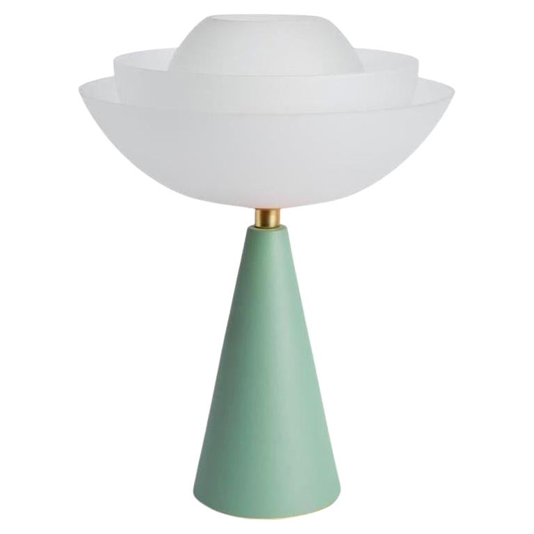Matte Lotus Table Lamp by Mason Editions For Sale at 1stDibs