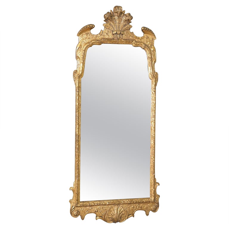 George III Giltwood and Gesso Mirror For Sale at 1stDibs