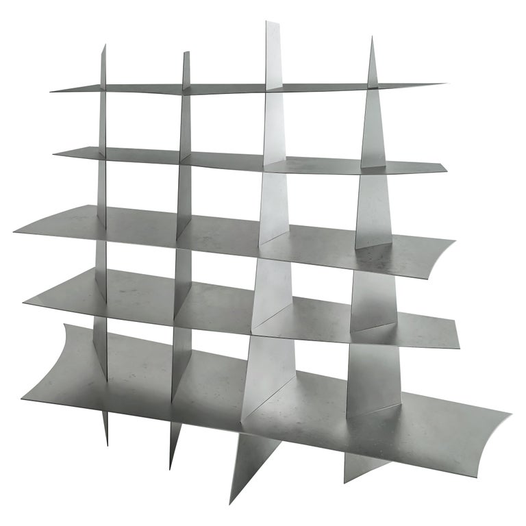 Modern Stainless Steel Shelf, Fragmented Shelf XL by Studio Narra For ...