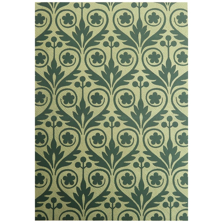 Original Antique Print of 17th Century French Textile Design. France ...