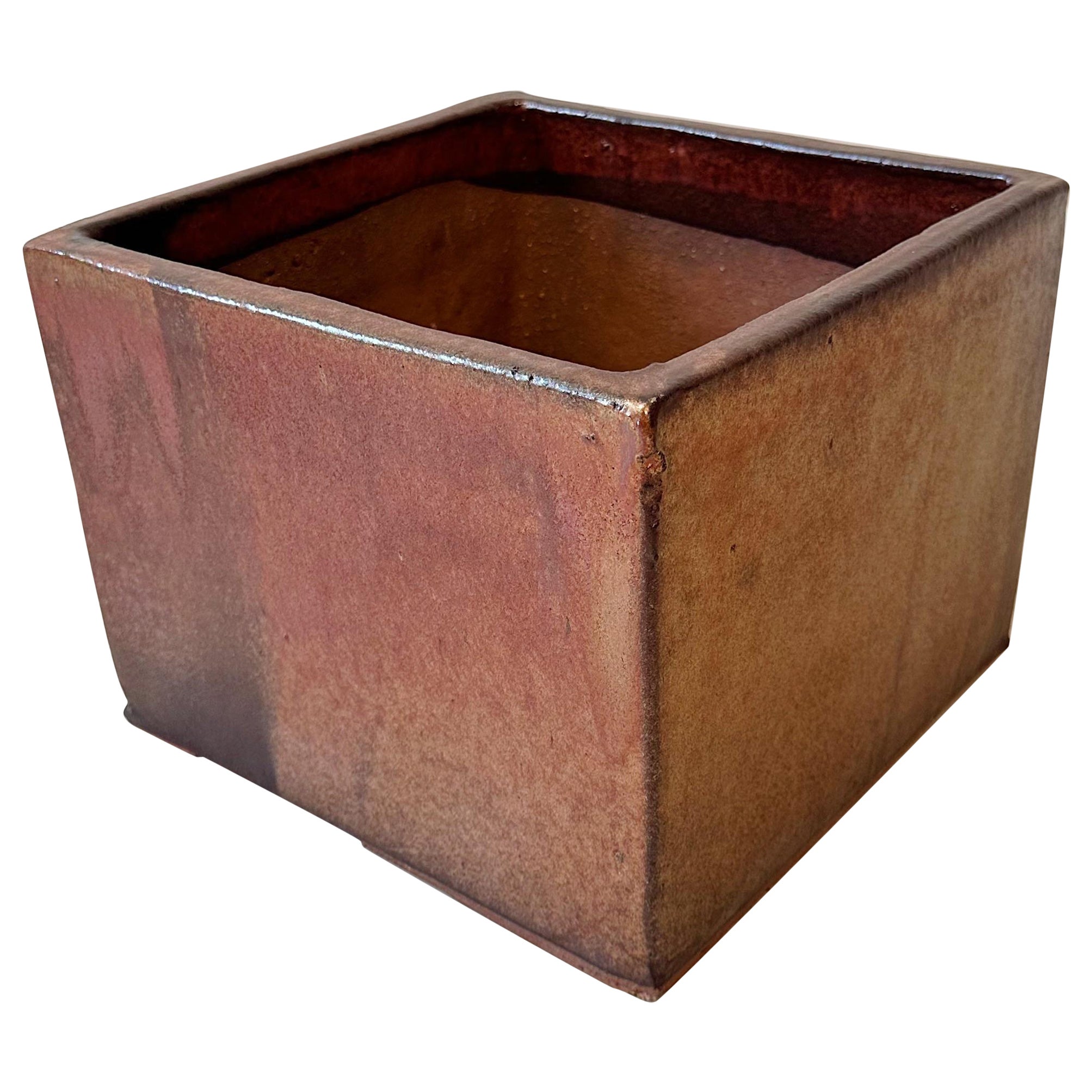 Glazed Terracotta Trough Planter For Sale at 1stDibs | glazed trough ...