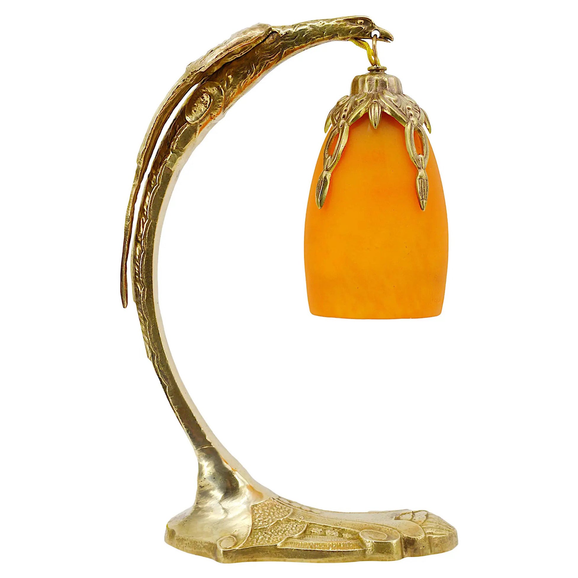 Art Deco Eagle Table Lamp at 1stDibs
