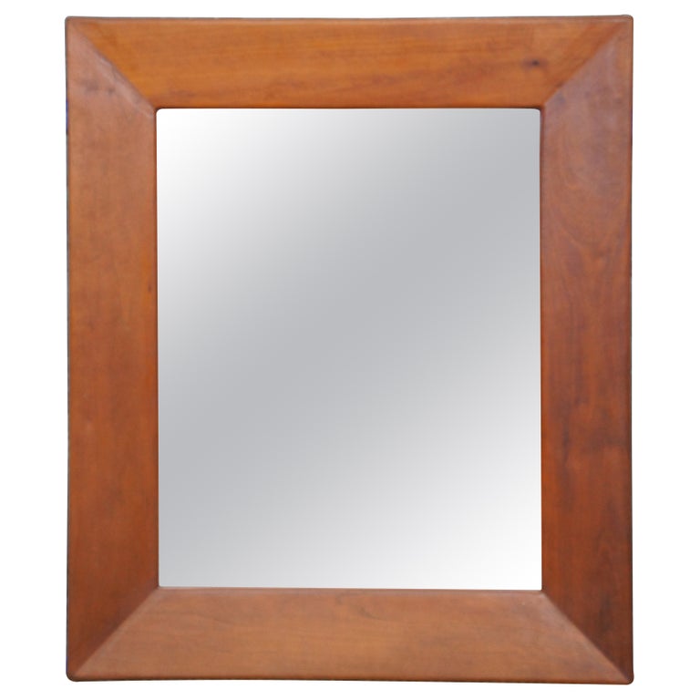 Vintage Cherry Frame Rectangular Wall Hanging Vanity Hall Mirror 23 ...