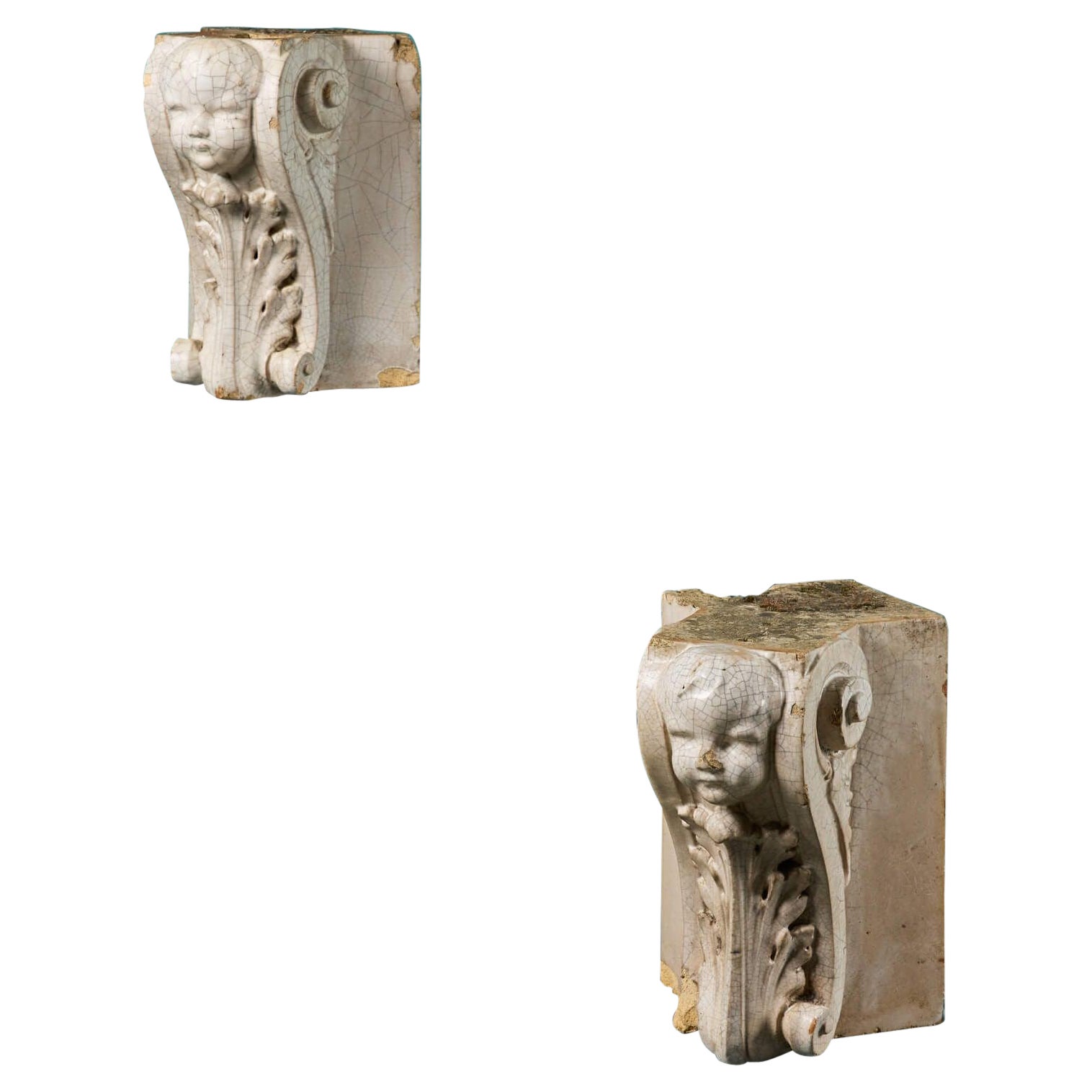Pair of Antique Corbels at 1stDibs