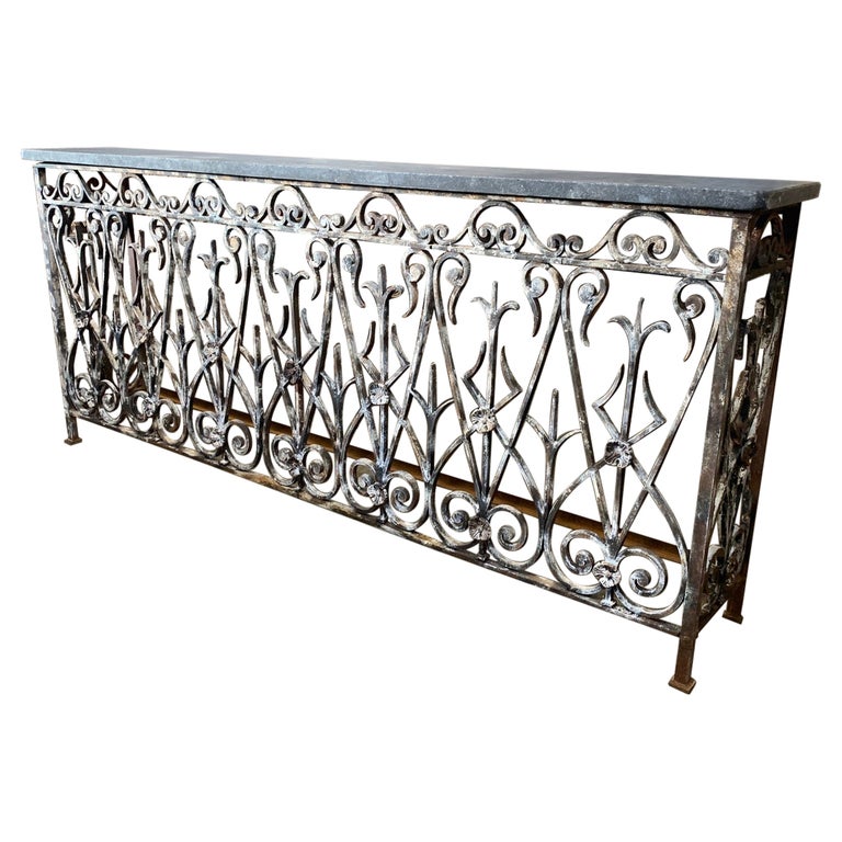19th Century French Balcony Console Table For Sale at 1stDibs