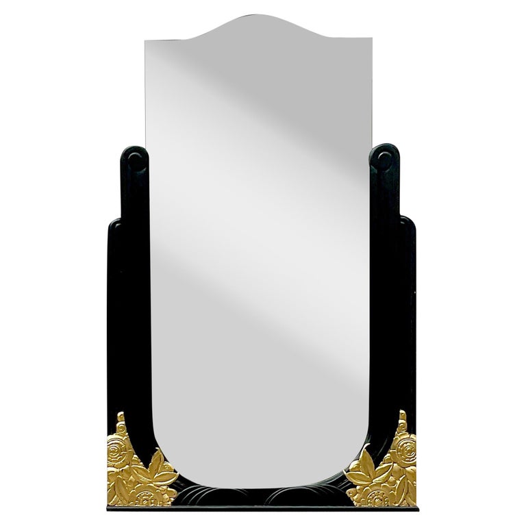 Vintage Art Deco Gilt Mirror For Sale at 1stDibs