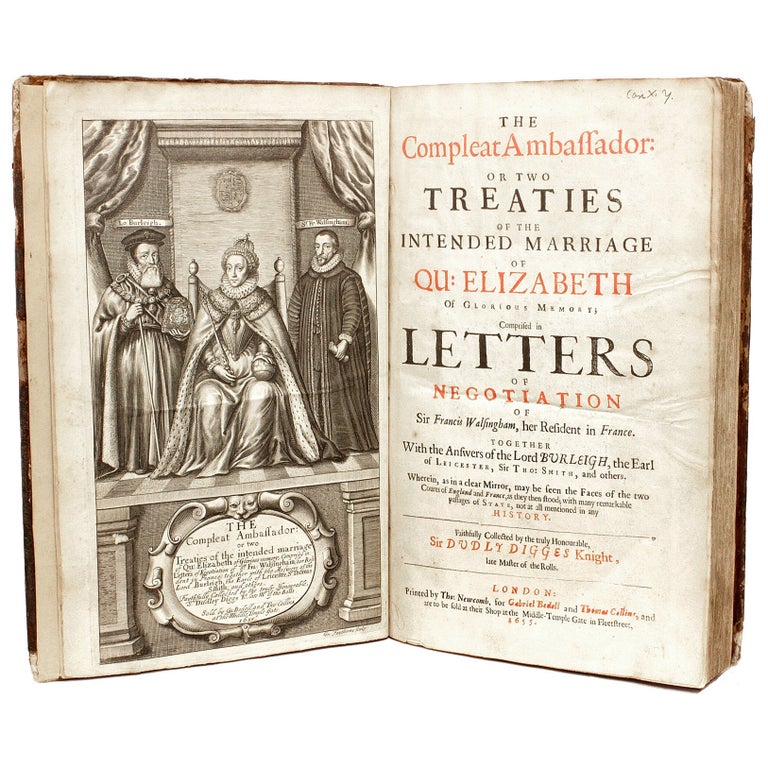 Sir Dudly Digges, the Compleat Ambassador, First Edition, 1655 For Sale ...
