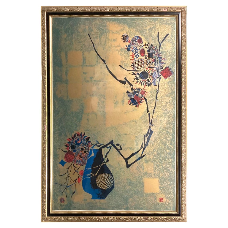 Large Hoi Lebadang Rare Lithograph Framed Signed and Numbered For Sale ...