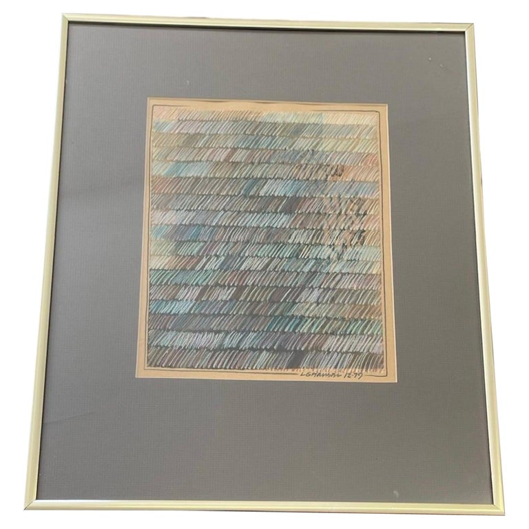 Vintage Signed Framed Art. For Sale at 1stDibs