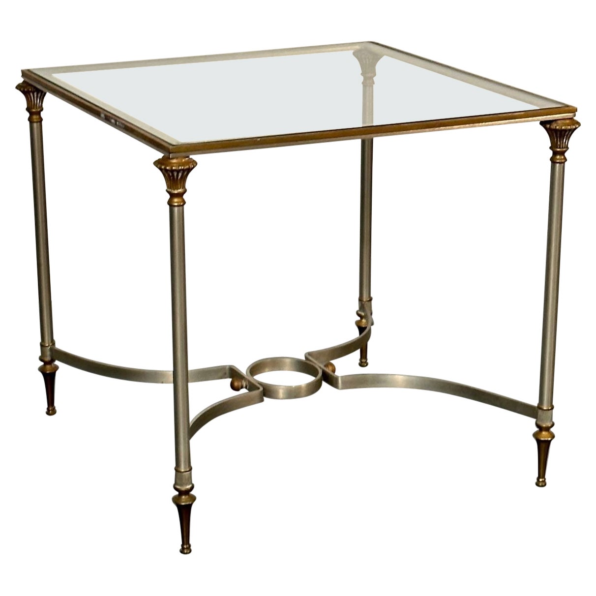 Hollywood Regency Brass End Tables at 1stDibs