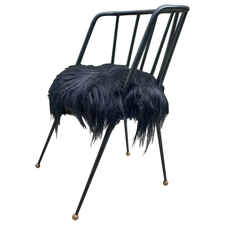 Malibu Chair by Kelly Wearstler, Black For Sale at 1stDibs