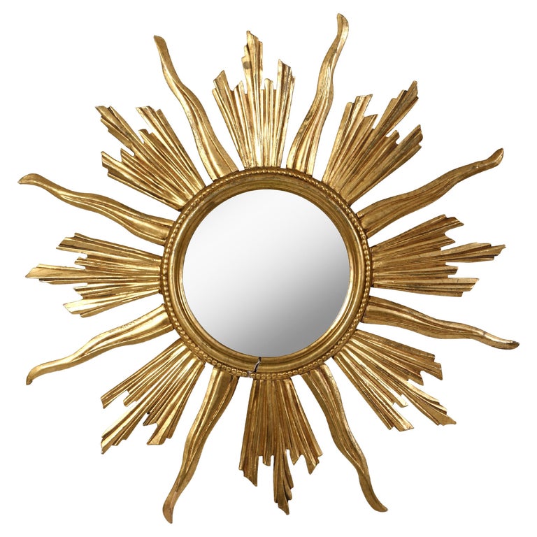 Sunburst Mirror For Sale at 1stDibs