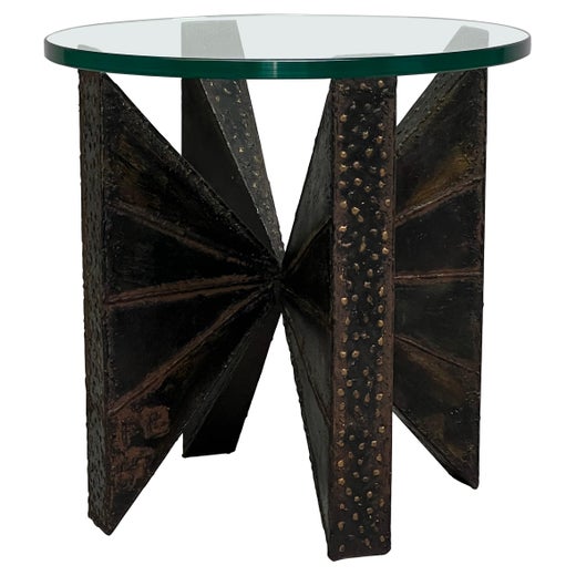 Backgammon Game Table and Chairs by Paul Evans at 1stDibs