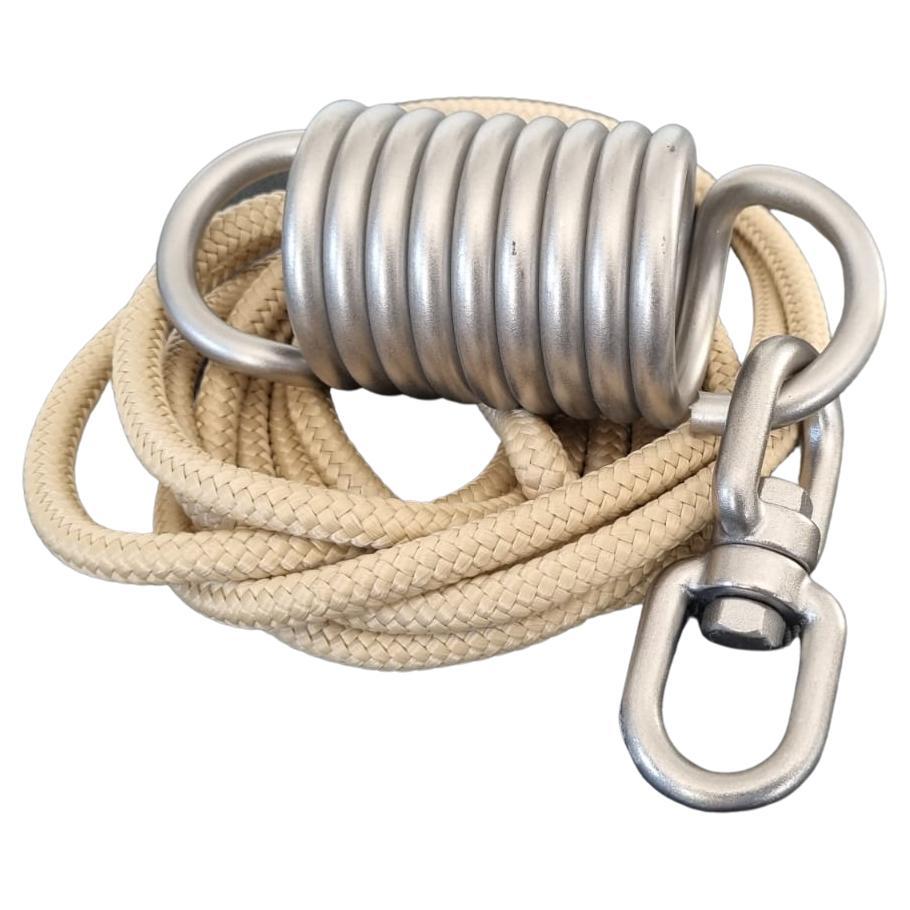 Studio Stirling Hanging Gear with New Gold Rope For Sale at 1stDibs