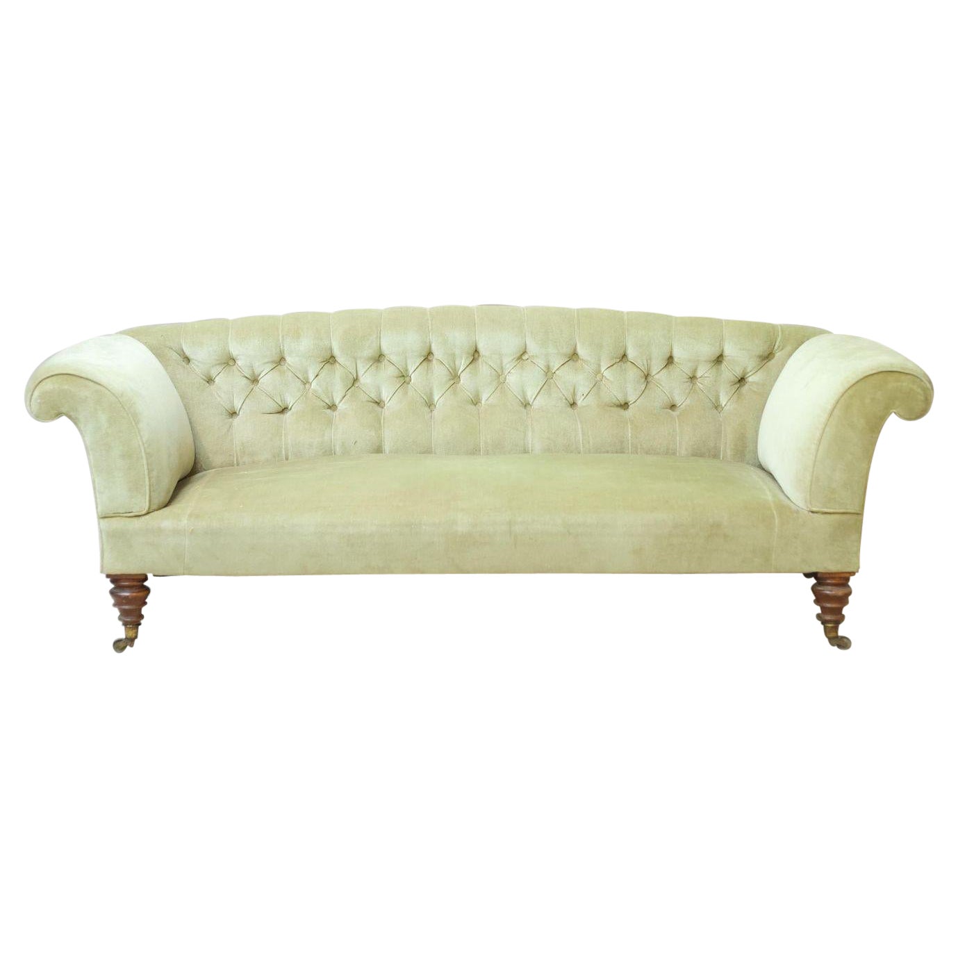 Art Deco Shell Back Curved Sofa D320 at 1stDibs | baby room paint ...