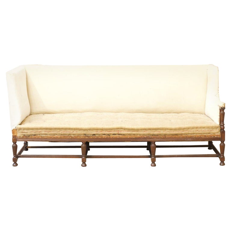 Georgian Style Asymmetrical Settee, circa 1920 For Sale at 1stDibs