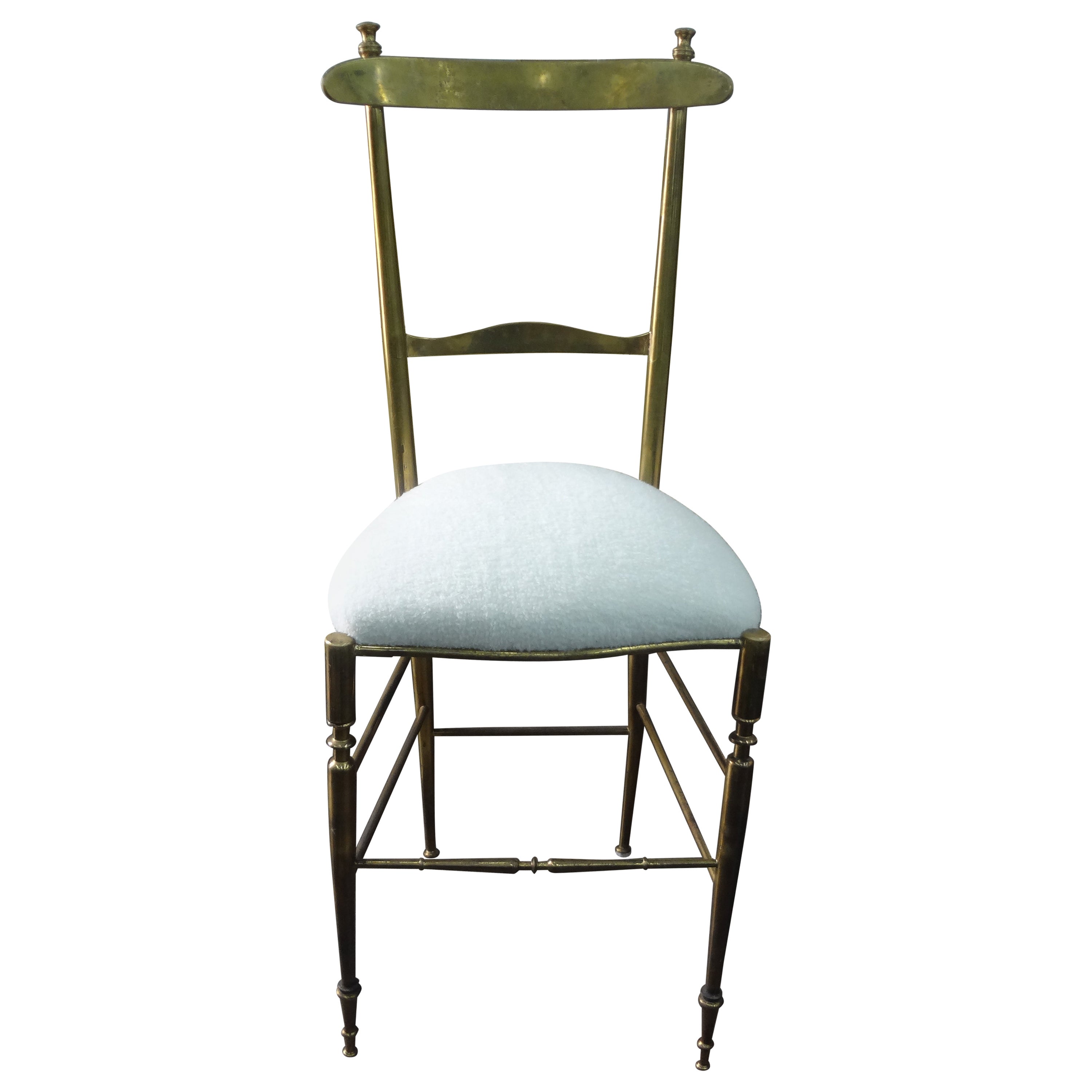 Neoclassical Style Klismos Leather Chair For Sale at 1stDibs ...