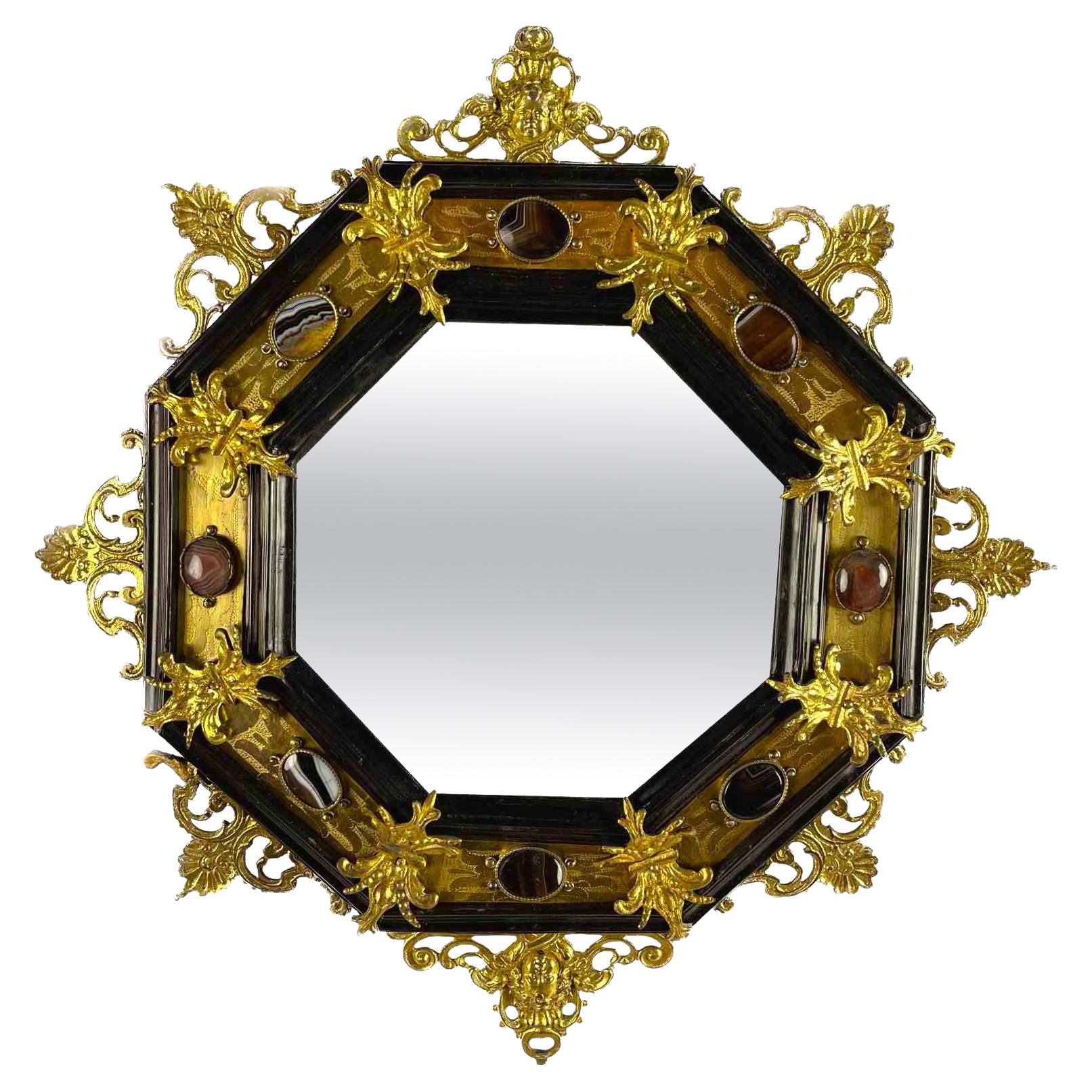 Rare Miniature Frame, Rome 17th Century For Sale at 1stDibs