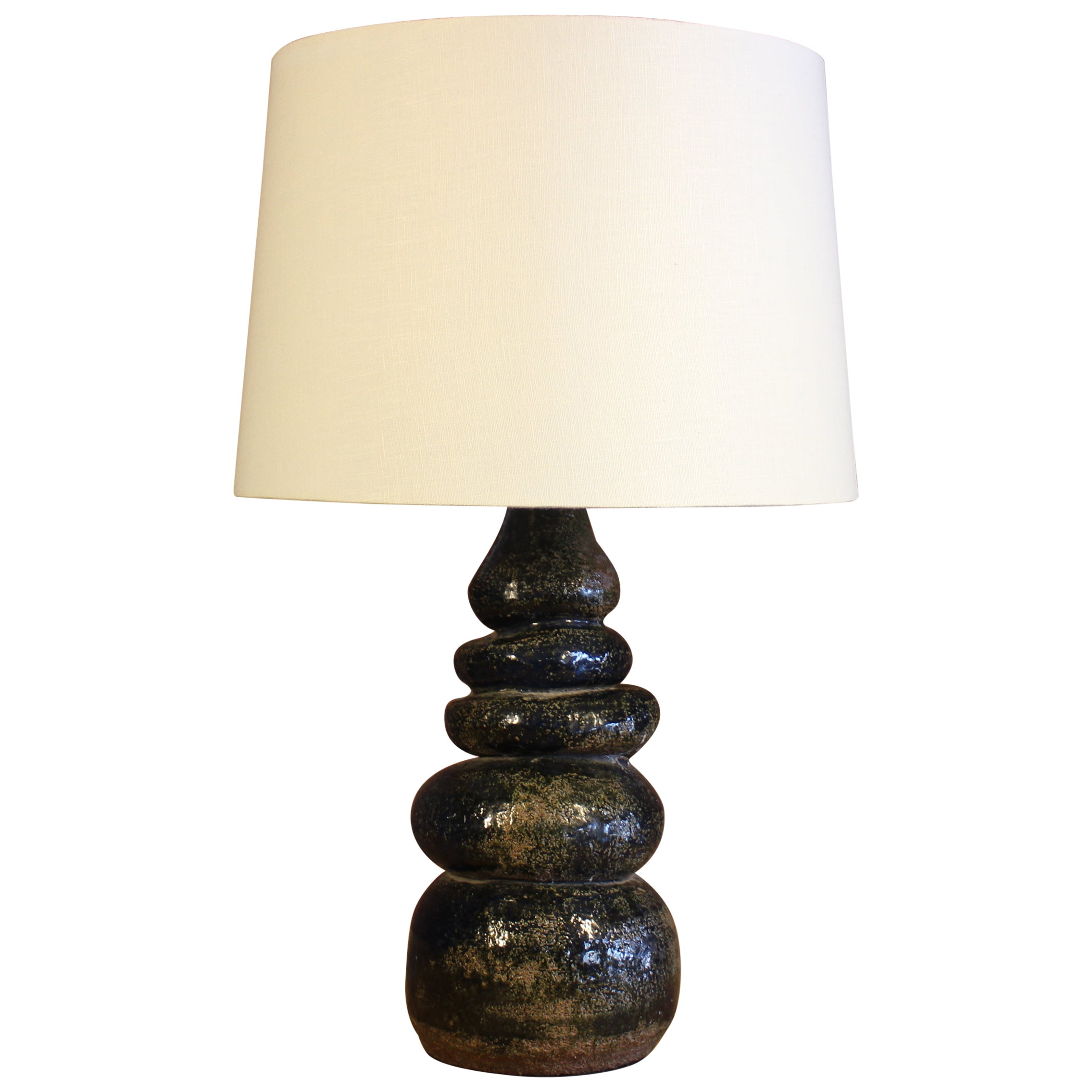 Mid-Century Modern Sy Allan Designs Ceramic Studio Table Lamp 1960s ...