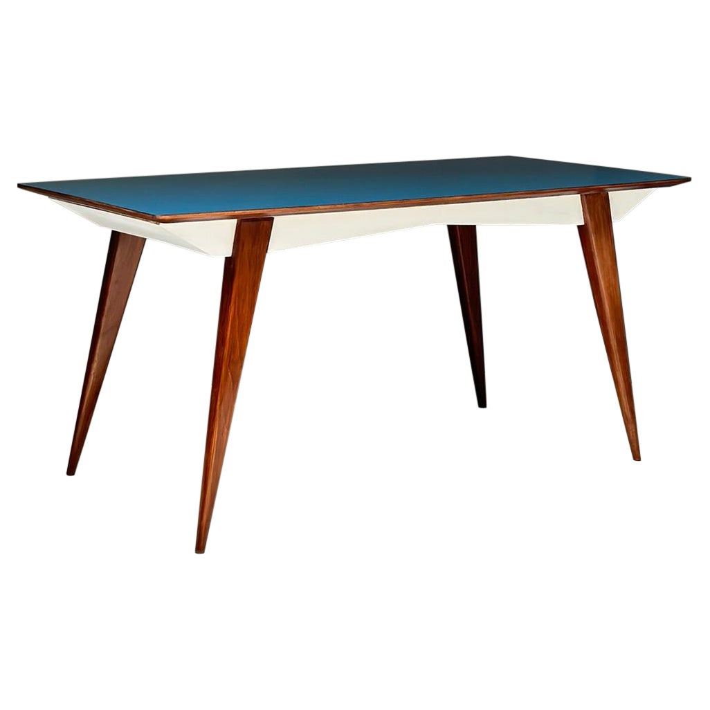 Petite Friture Week-End Medium Plain Rectangular Dining Table in Azur ...