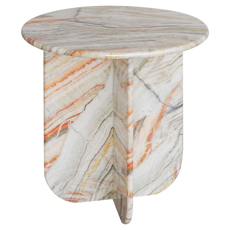 Rainbow Onyx Ètoile Occasional Table by the Essentialist For Sale at ...