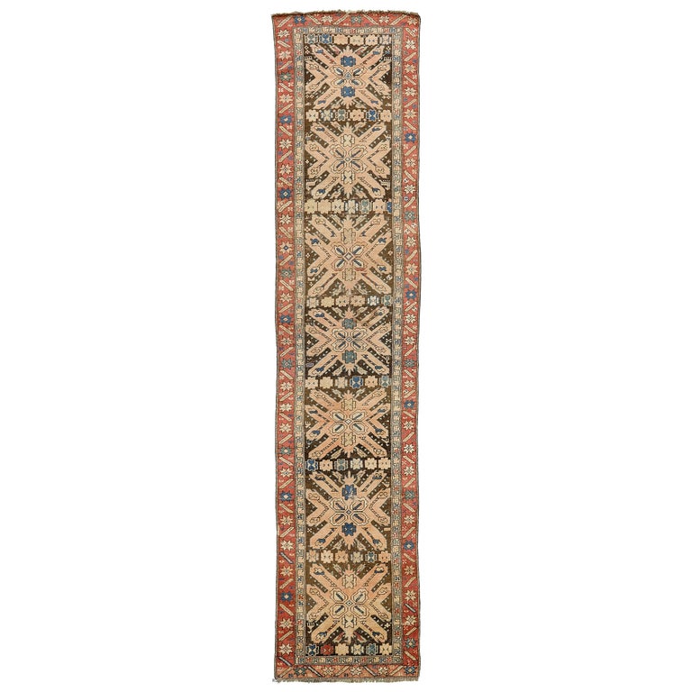 Mehraban Antique Russian Gharabagh Runner For Sale at 1stDibs