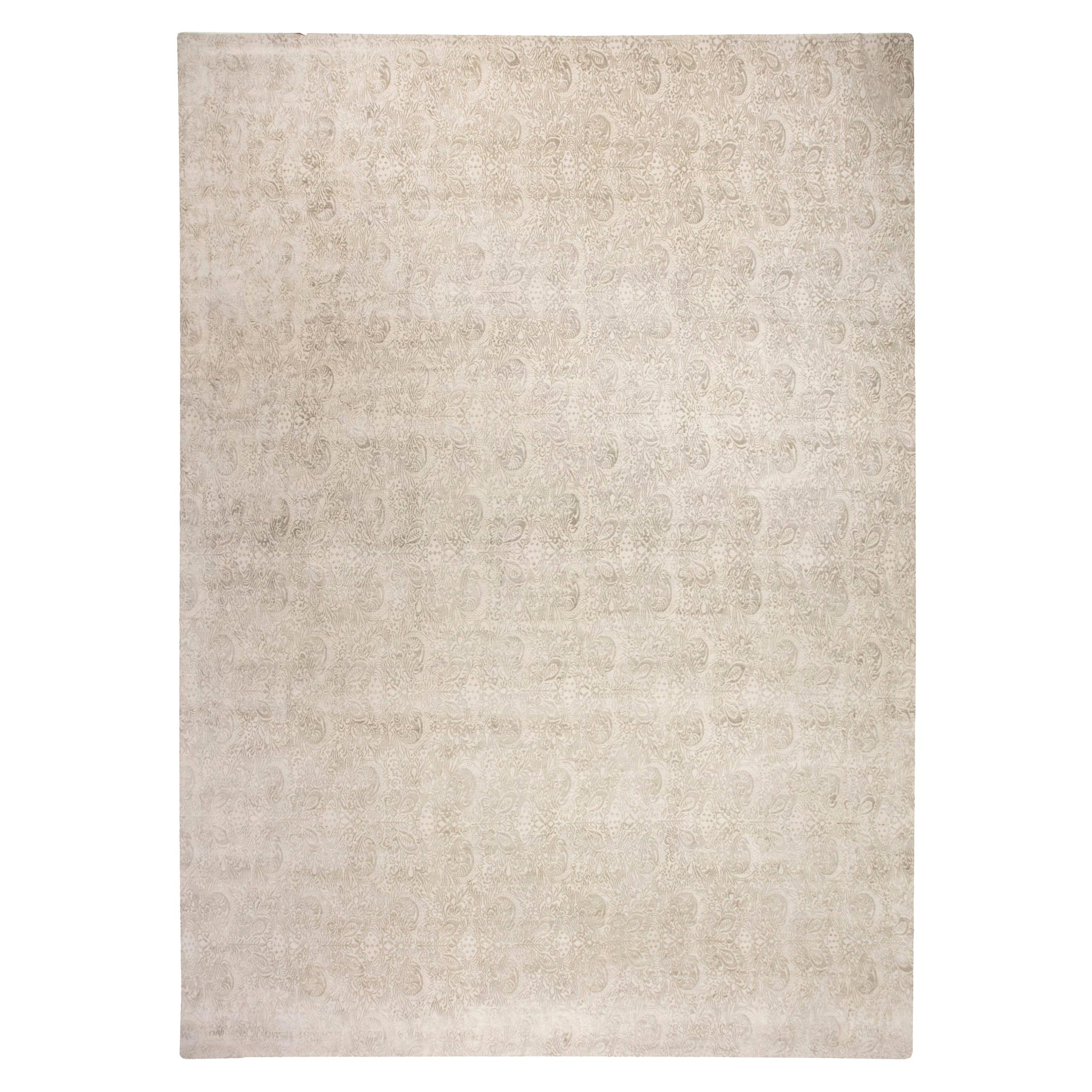 Contemporary Traditional Inspired Floral Rug by Doris Leslie Blau For ...