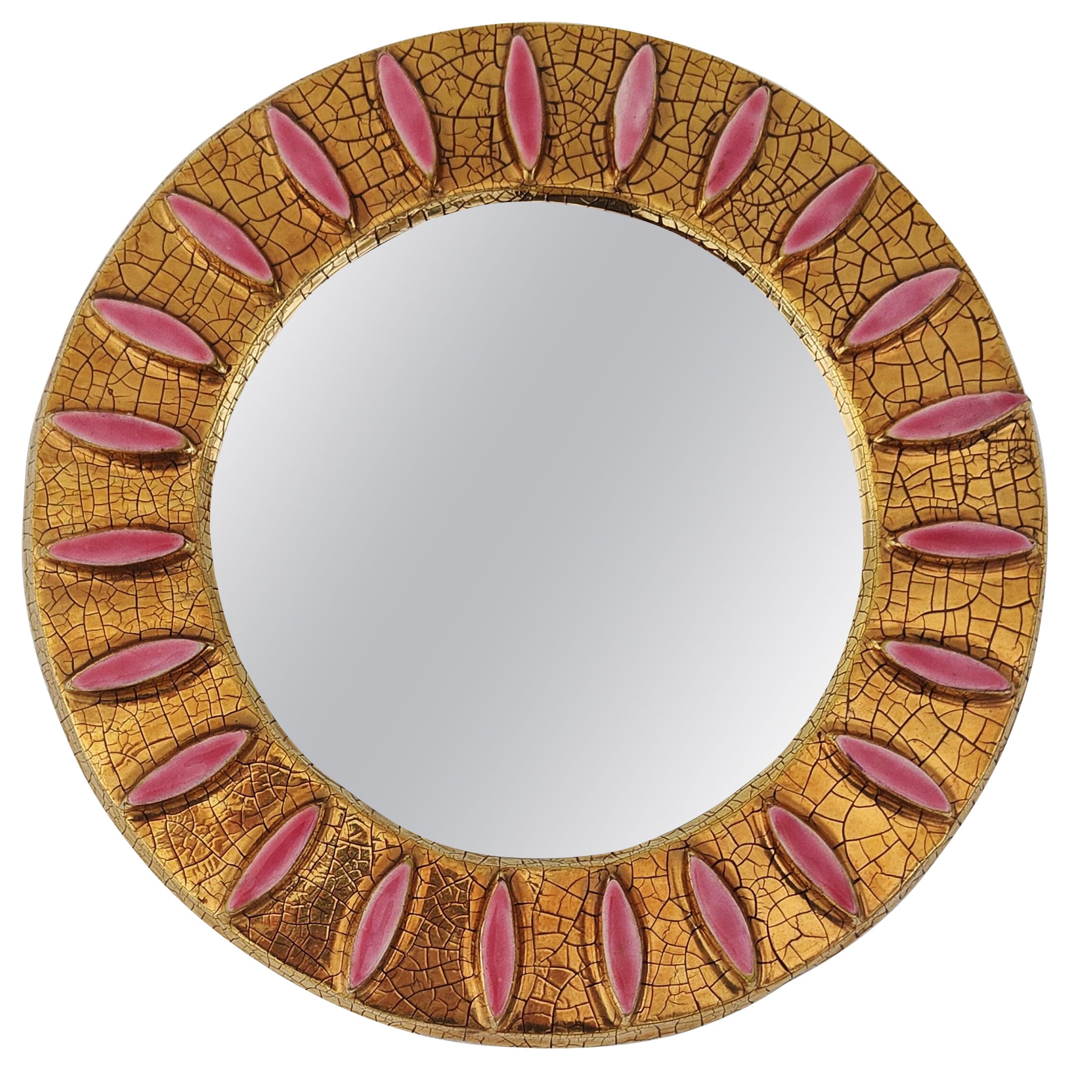 Miroir "Engrenages" de Mithé Espelt, 1958 En vente sur 1stDibs