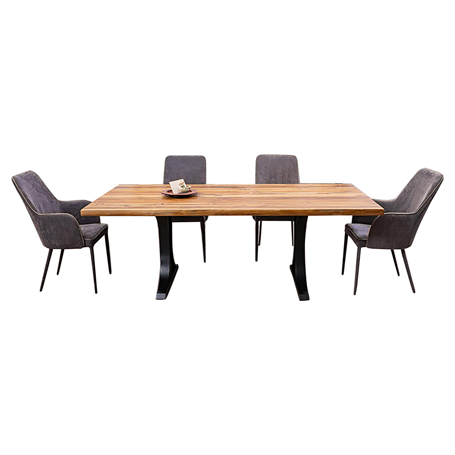 Live Edge Dining Table or Desk Floating with Lucite Legs at 1stDibs ...