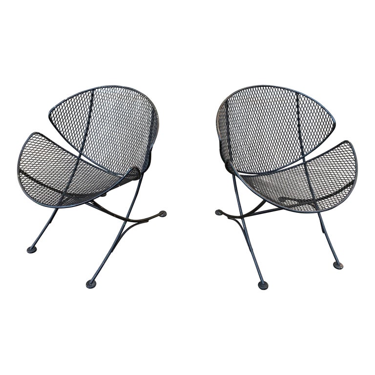 Maurizio Tempestini for Salterini Pair of Clam Shell Chairs For Sale at ...