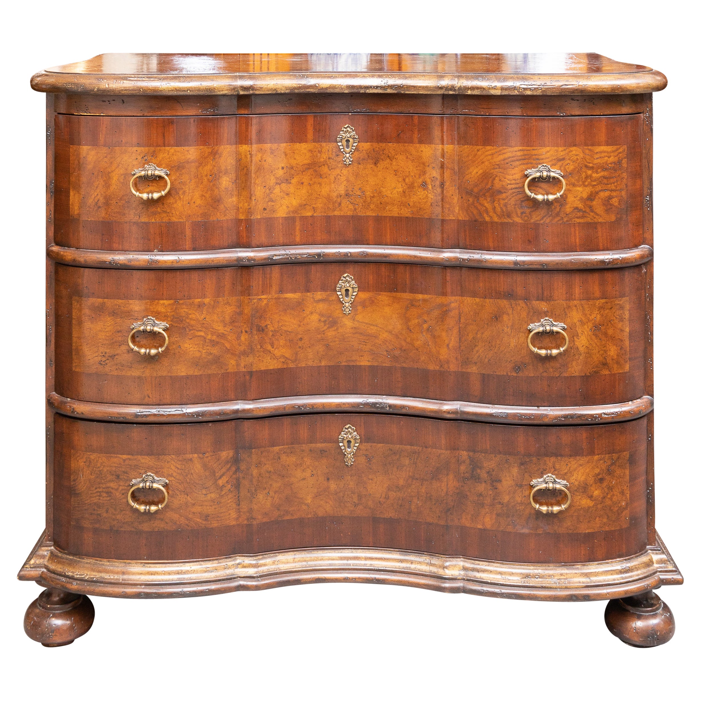 Antique William and Mary Style Chest on Stand For Sale at 1stDibs ...