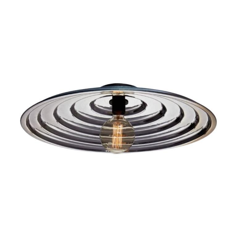 Silver Echo Ceiling Light, Large by Radar For Sale at 1stDibs