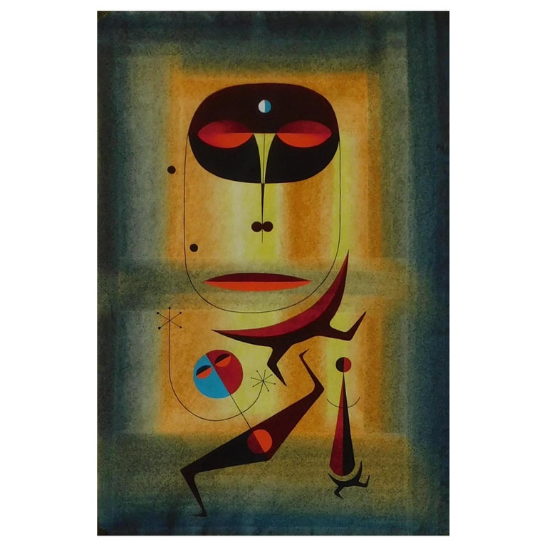 Robert McChesney Watercolor Titled "Investigators" For Sale at 1stDibs