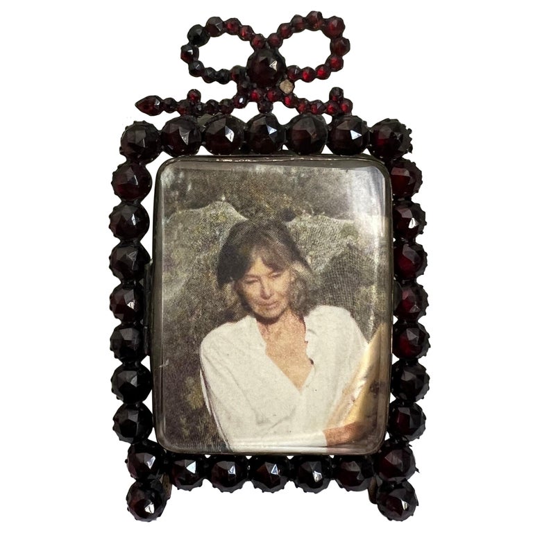 1880s Garnet Frame For Sale at 1stDibs