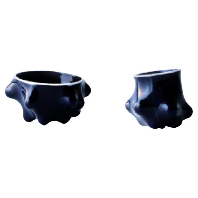Set of 2 Arkadiusz Szwed Bumps 2.0 Bowl Cup by Nów For Sale at 1stDibs