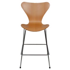 Arne Jacobsen Series 7 Bar Stools by Fritz Hansen For Sale at 1stDibs ...