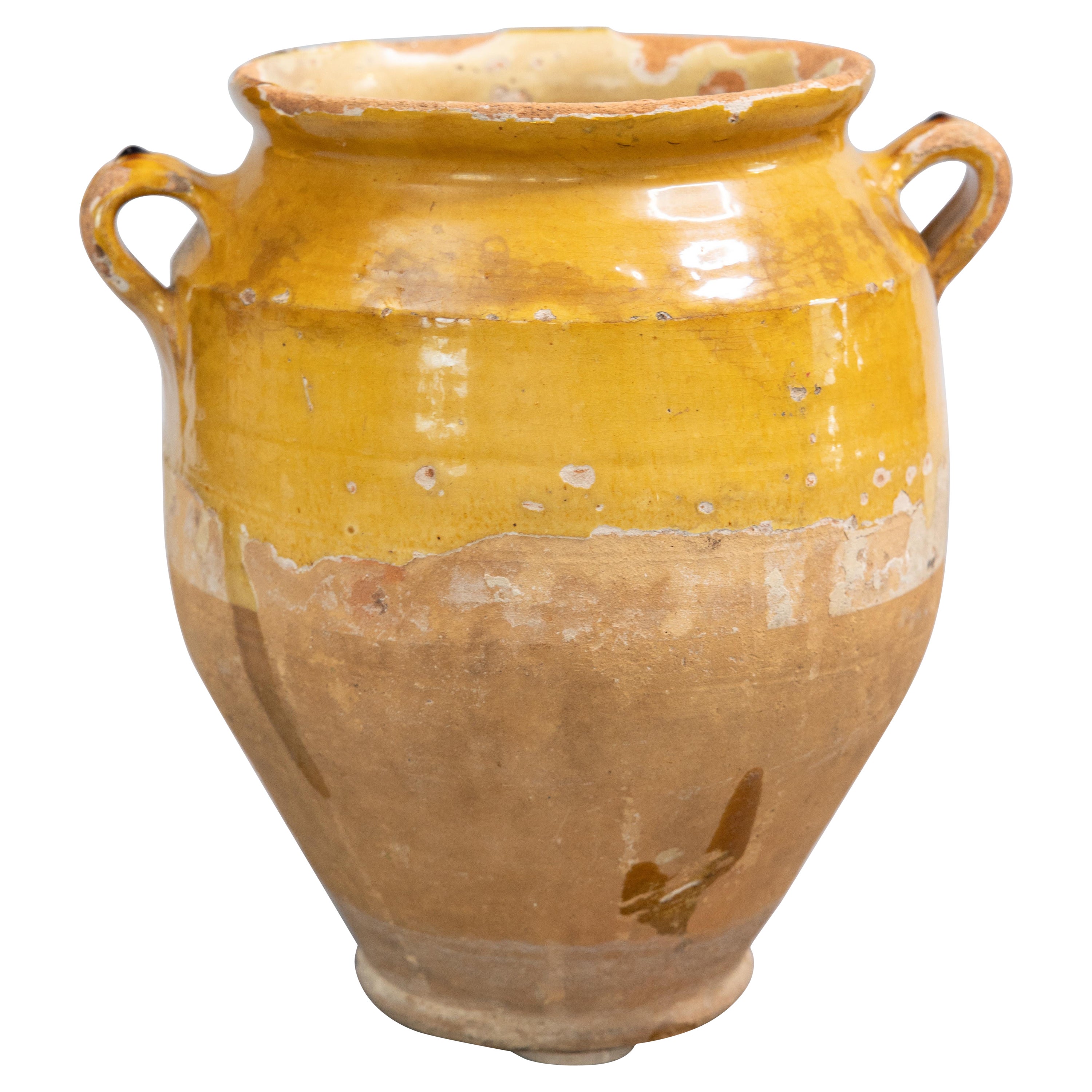 French Confit Pot Terracotta 19th Century For Sale at 1stDibs