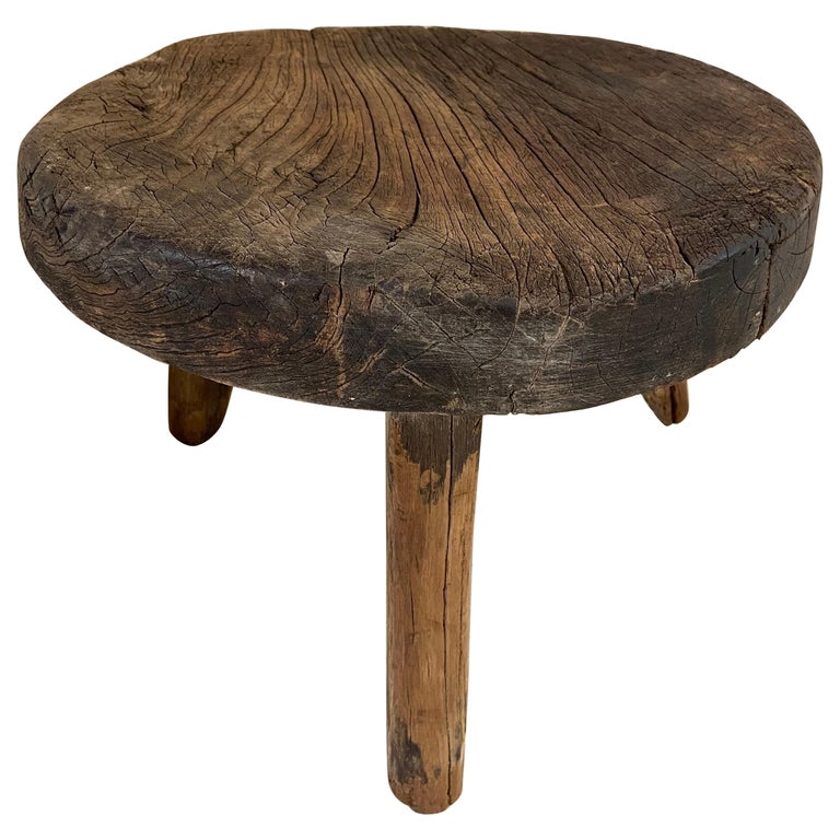 Primitive Round Table From Yucatan, Mexico, Circa 1970´s For Sale at ...